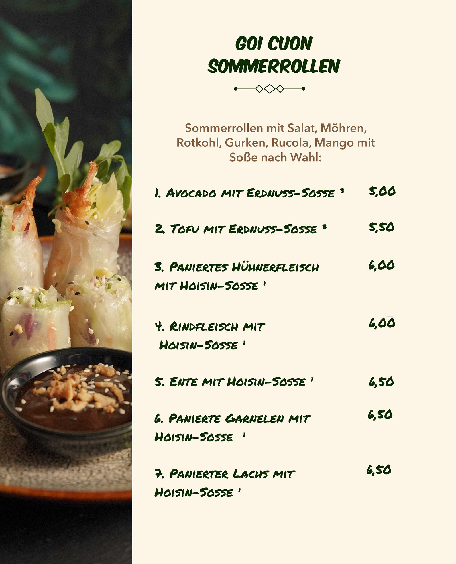 Menu - Quan Ngon